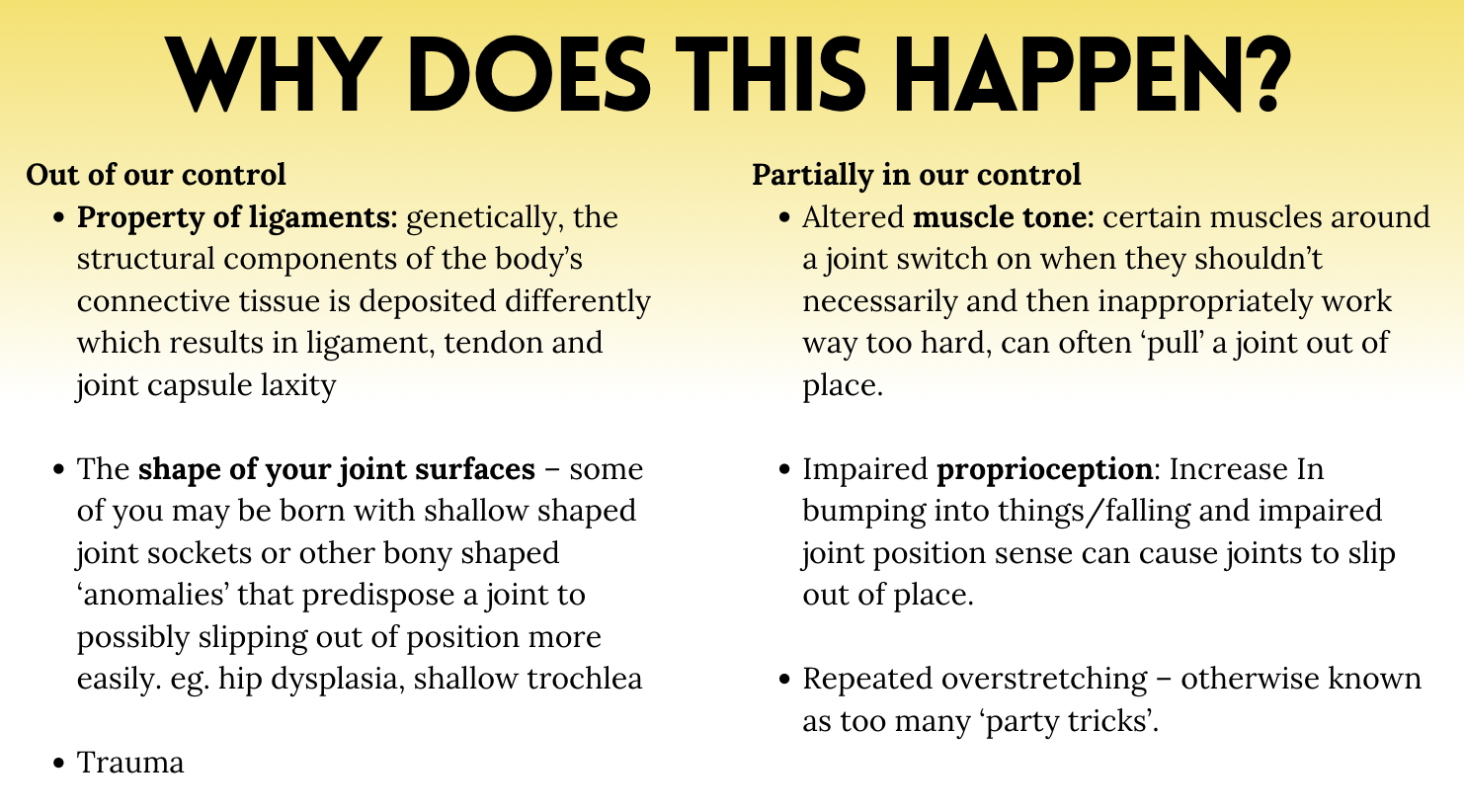 Hypermobility Mastery Program: 12 Week Course for MSK Clinicians